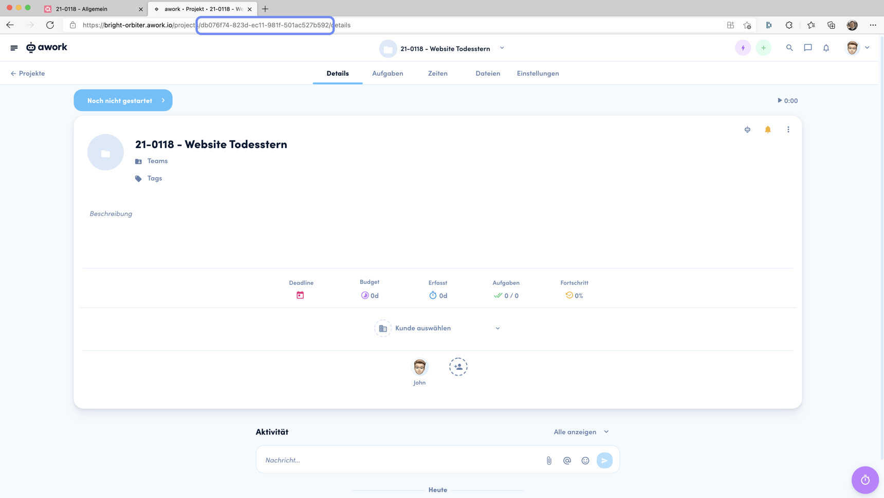 helloHQ-awork Integration